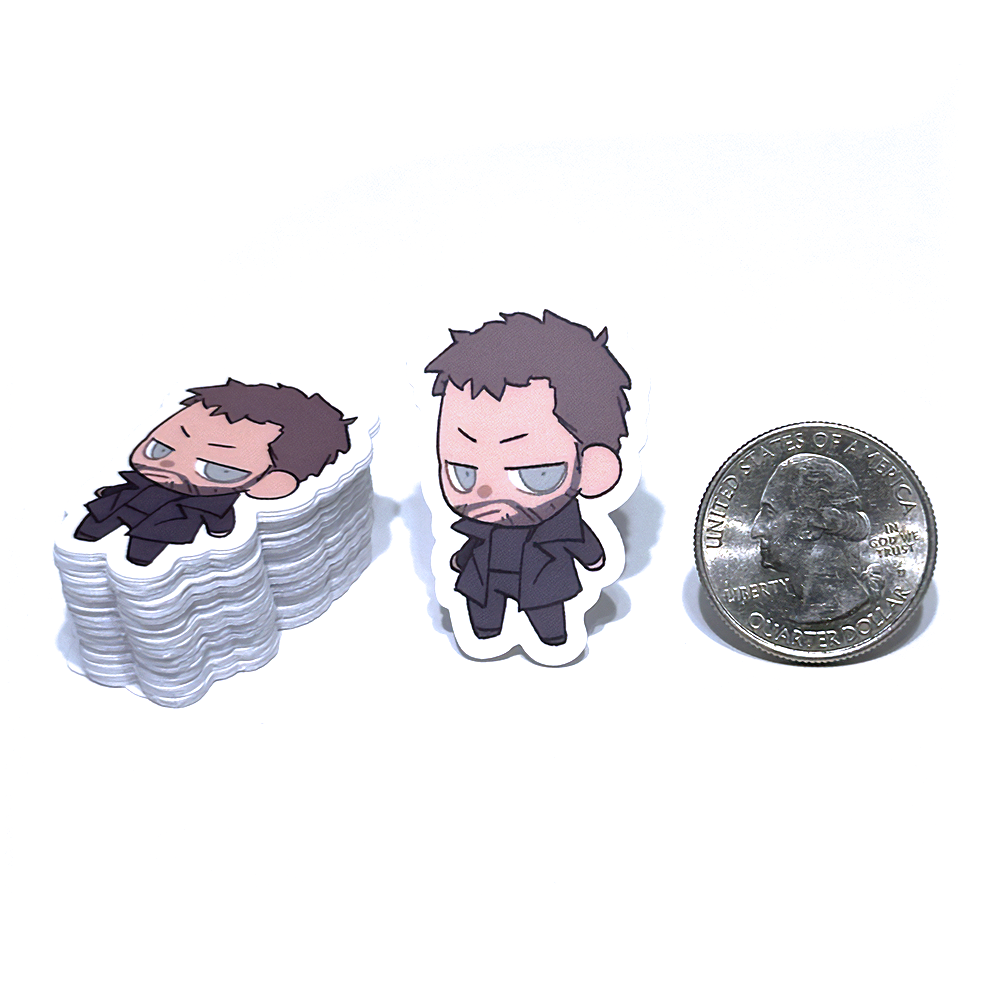 RE | Chris Redfield 1.5 Inch Sticker – sin inc