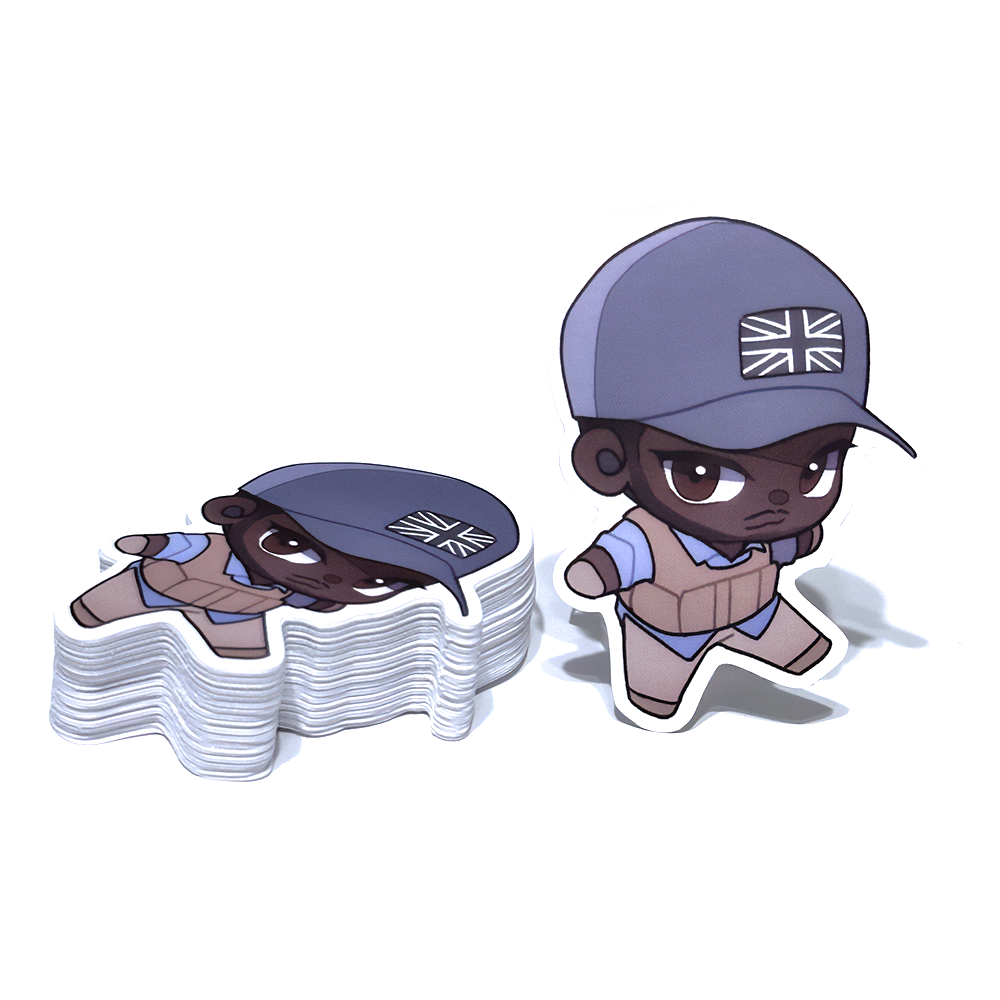 COD | Gaz Chibi2 2.5 Inch Sticker – sin inc