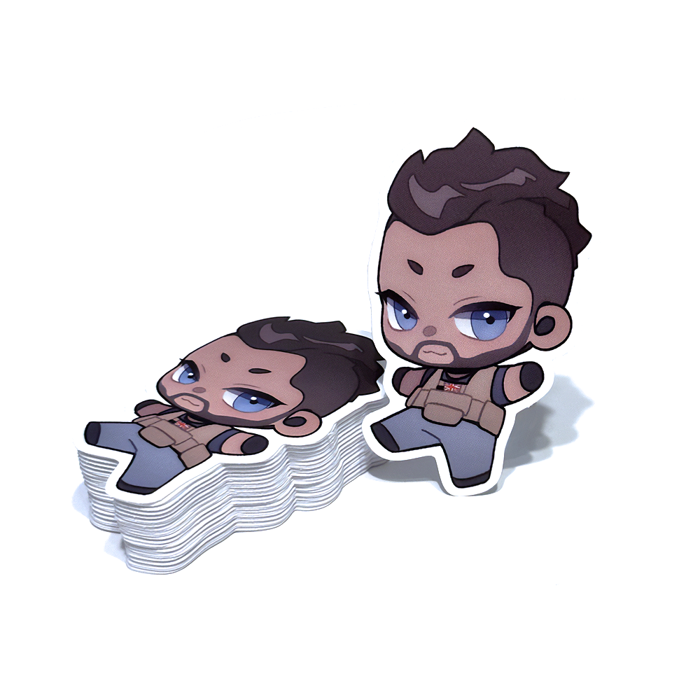 COD | Soap Chibi2 2.5 Inch Sticker – sin inc