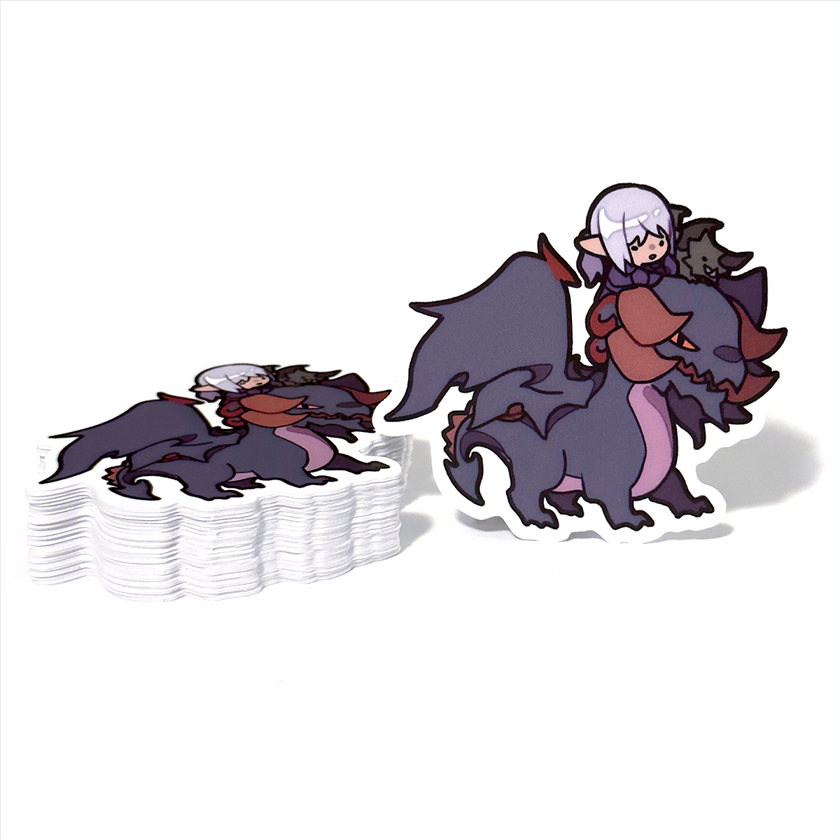FFXIV | Estinien & Nidhogg 2.5 Inch Sticker – sin inc