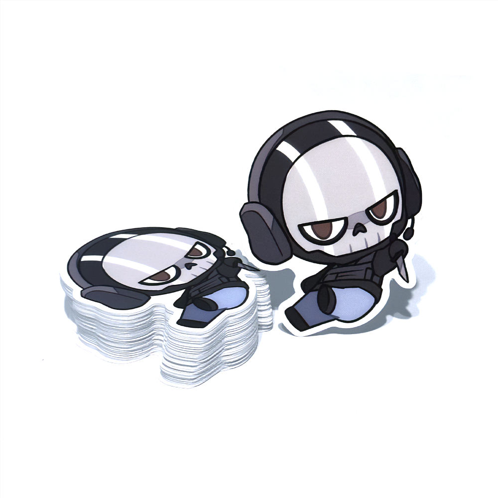 COD | Ghost Knife Attack 2.5 Inch Sticker – sin inc